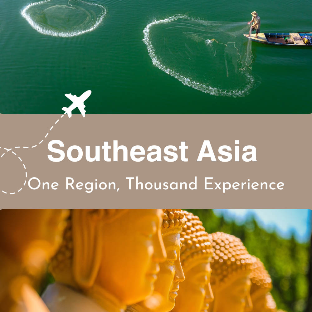Discover a amazing Southeast Asia top destinations with New Asia Tours