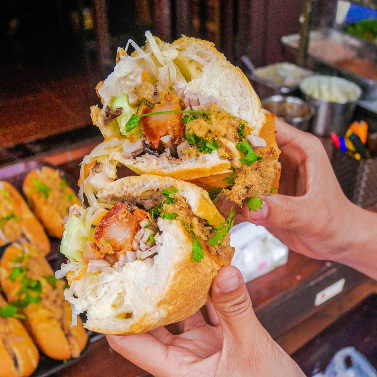 Luang Prabang Night Market - Street Food Paradise